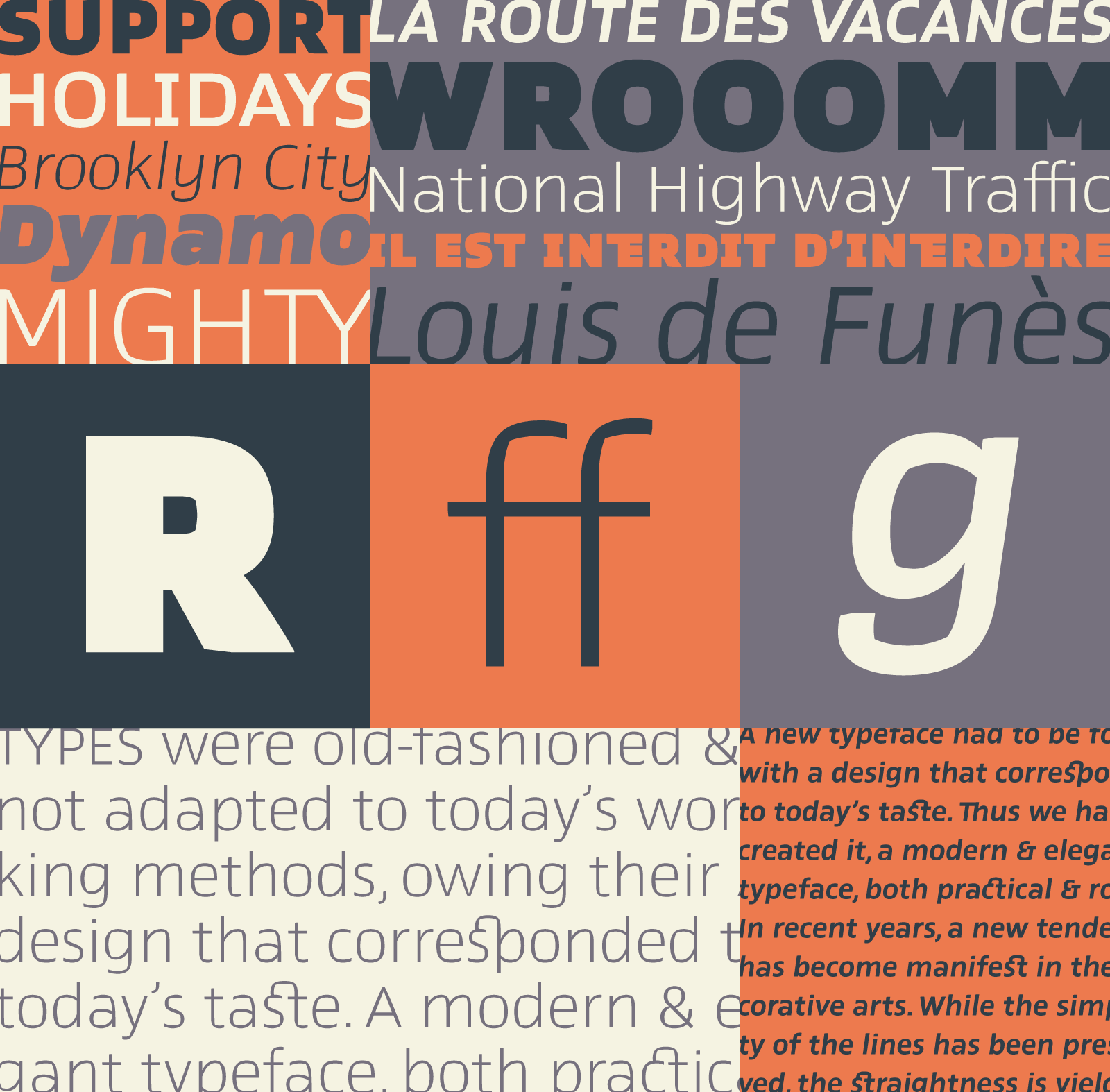 Post Modern Typography