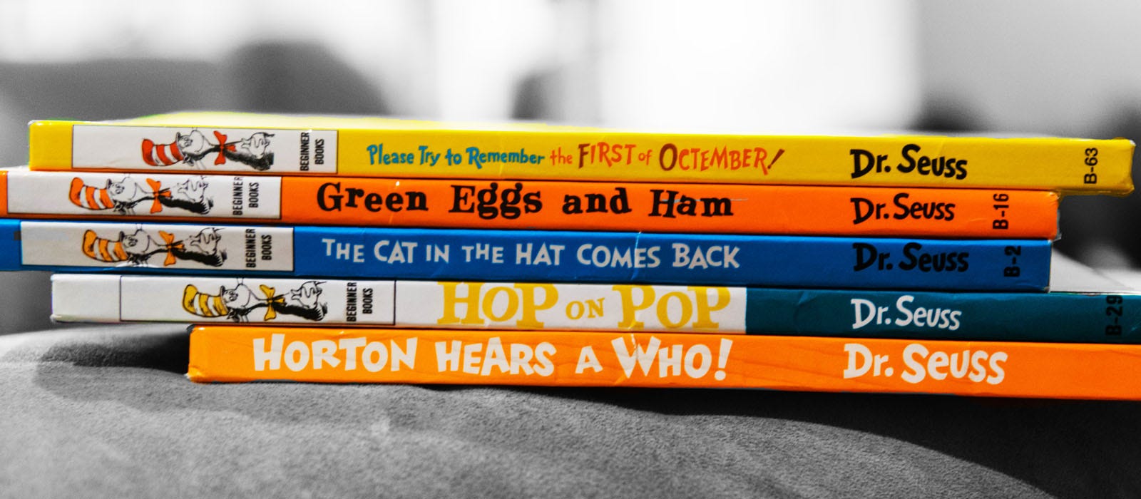 Green Eggs And Ham Book Spine