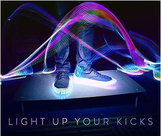 Led Sneakers / Led Shoes. These designer sneakers are most likely… | by ...