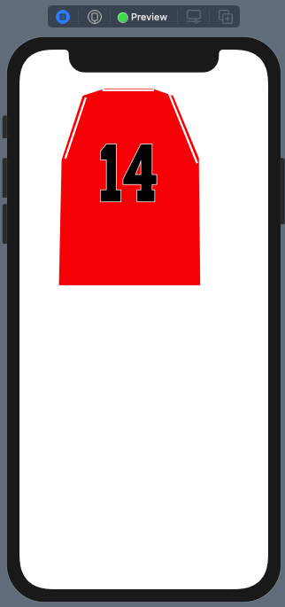 使用 SwiftUI 預覽 UIBezierPath繪製圖片-簡陋的三井壽球衣 | by ViviLee | 彼得潘的 Swift iOS / Flutter App 開發教室 | Medium