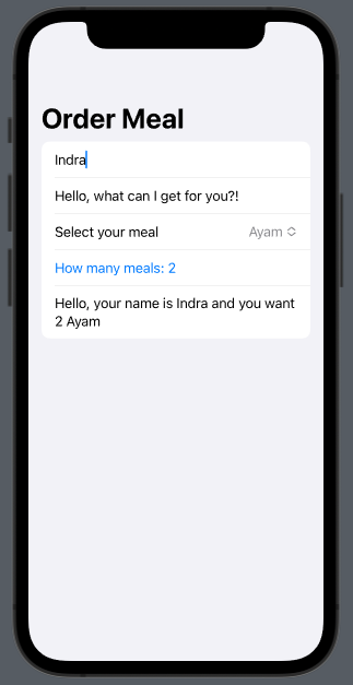 How To Make A Simple Food Order App With Swiftui By Indra Aug 2023 Medium