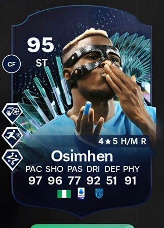 Score with Victor Osimhen's TOTS Moments: Your Guide to FC 24 Player ...