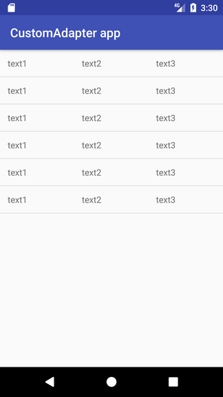 CustomAdapter app. Let’s create listView using Custom… | by Daniyar Nurgaliyev | Medium