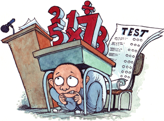Test Taking Cartoon