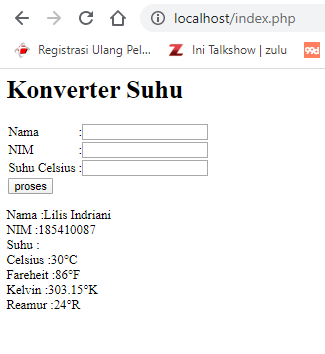Menghitung Suhu dan membuat Form Menghitung Barang menggunakan PHP | by ...