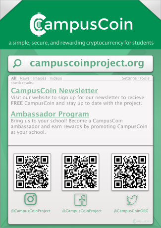 CampusCoin Flyer Distribution Bounty | by CampusCoin Project | Medium