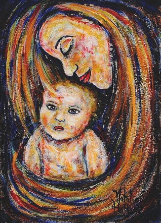 UNCONDITIONAL LOVE OF MOTHER. First time I read Frankenstein was in ...