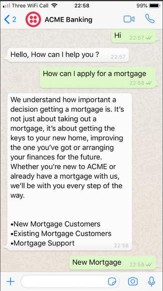 ACME WhatsApp Banking. The idea here is to describe my journey… | by ...