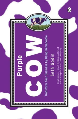 Purple Cow by Seth Godin. 🧠 My Thoughts | by Book Note | Medium