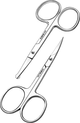 Utopia Care — Curved and Rounded Facial Hair Scissors for Men ...