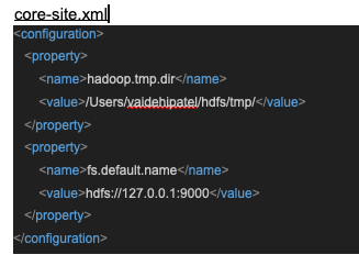 Hadoop installation and configuration issues on mac | by Vaidehi Patel | Medium