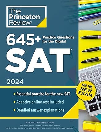 [READ]-645+ Practice Questions for the Digital SAT, 2024: Book + Online ...