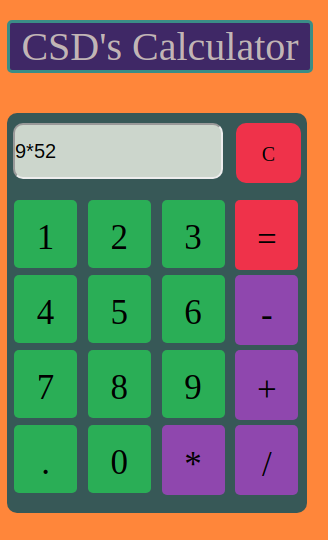 Simple html calculator. starting up programming in any… | by chinonso ...