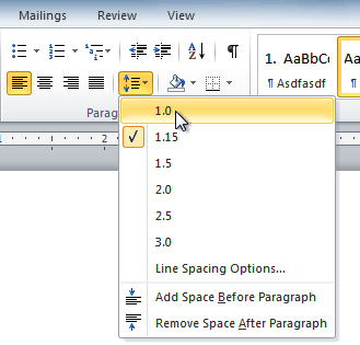 Line and Paragraph Spacing Microsoft Word | by Marcellus nicole | Medium