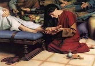 The one who is forgiven much, loves much (Luke 7:36–50) | by Yomelijah ...