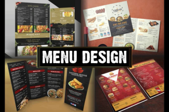Beautiful Menu Design - A F M Shahjahan - Medium