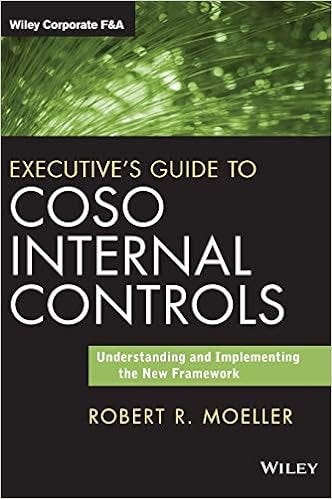 READ/DOWNLOAD@> Executive’s Guide to COSO Internal Controls ...