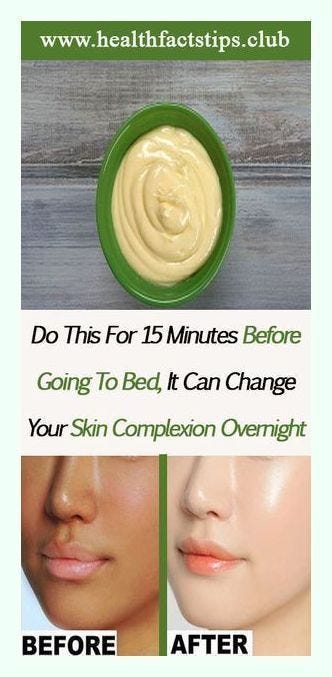 Do This For 15 Minutes Before Going To Bed It Can Change Your Skin ...