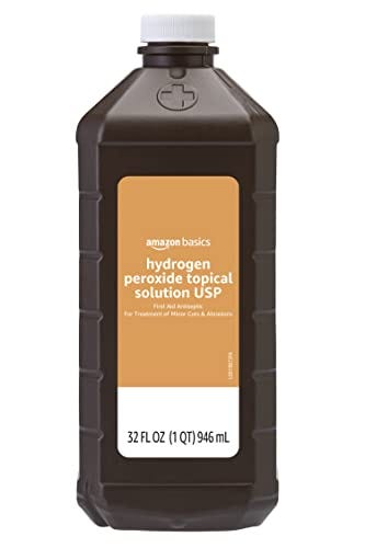 Amazon Basics Hydrogen Peroxide Topical Solution USP: A Comprehensive ...