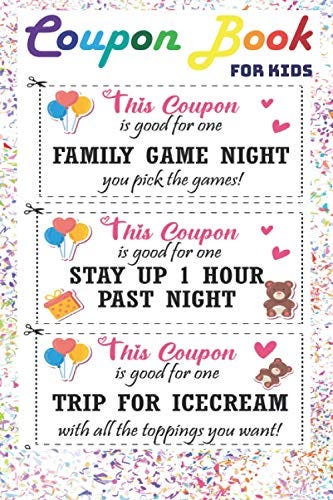 Download pdf Coupon Book For Kids: Love DIY Coupon Book for Kids With ...