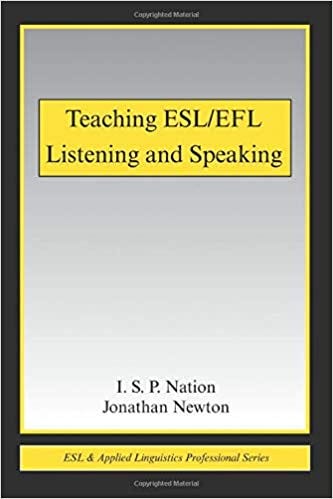 READ/DOWNLOAD@^ Teaching ESL/EFL Listening and Speaking (ESL & Applied ...
