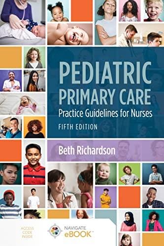 (DOWNLOAD) Pediatric Primary Care: Practice Guidelines for Nurses ...