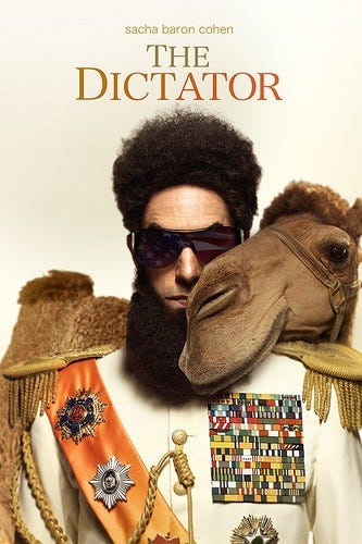 The Dictator Movie Poster
