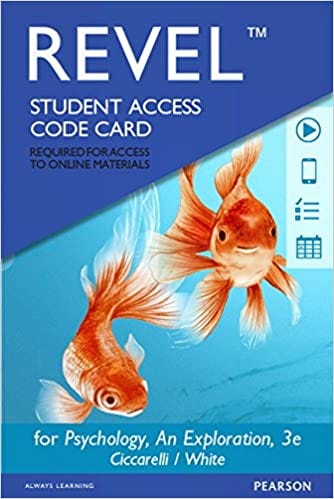 Download !PDF Revel for Psychology: An Exploration — Access Card (3rd Edition) (Ciccarelli ...