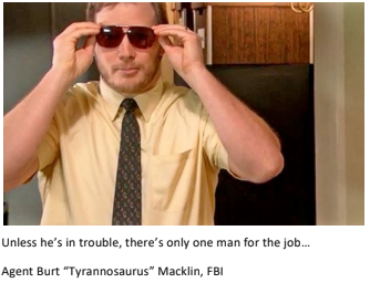 Security Misconfiguration? Sounds like a job for Agent Burt Macklin ...