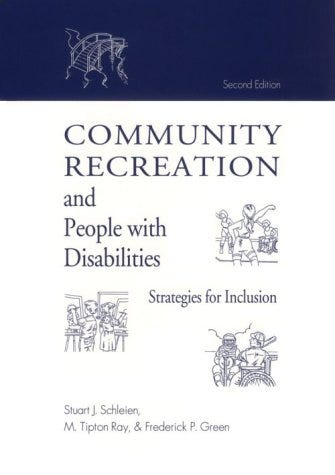 [EPUB]-Community Recreation for People With Disabilities: Strategies ...