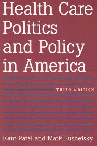 [READING BOOK] Health Care Politics and Policy in America | by ...