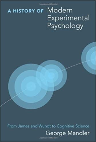 PDF Download!@ A History of Modern Experimental Psychology: From James ...