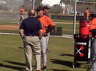 Atkins gets ready for shift | by MLB.com/blogs | Britt’s Bird Watch