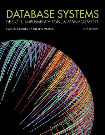 Solution Manual for Database Systems 13th Edition by Coronel | by ...