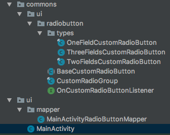 Custom RadioGroup with different custom RadioButtons on Android | by Manuel Mato | ProAndroidDev