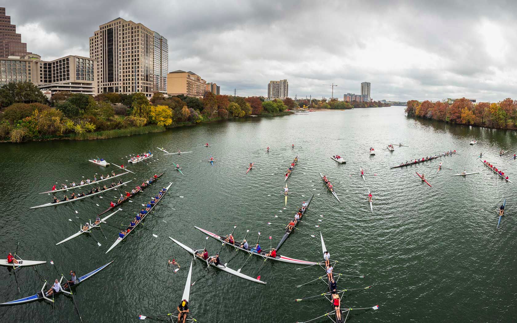 Rowing Race Start