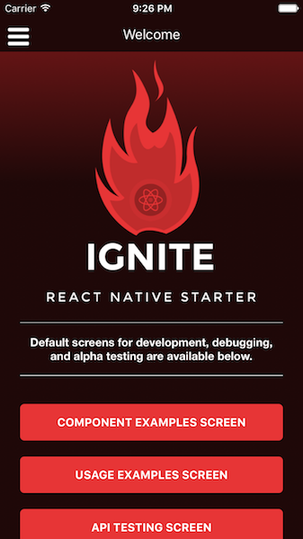 Ignite — The Quickstart Kit for React Native | by Daniel Schmidt | Medium