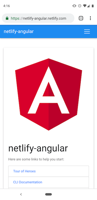 JAMstack: Angular7 + MaterialDesign + Bootstrap + Netlify | by David Haley | Medium
