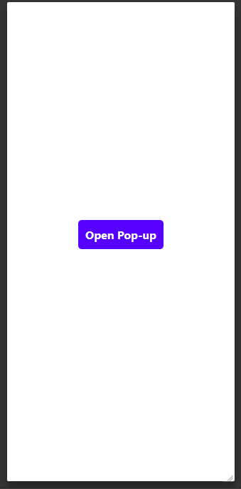 Pop Up Screen With Partially Visible Previous Screen Content In React Native By Sarmila