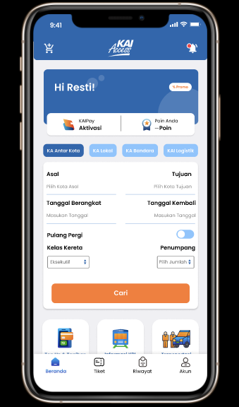 Case Study : Redesigning KAI Access and add new Feature | by Aryo Budi ...