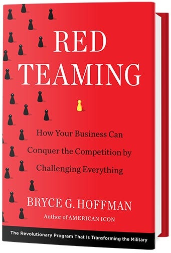 Book Review: “Red Teaming” by Bryce Hoffman | by MAA1 | Medium