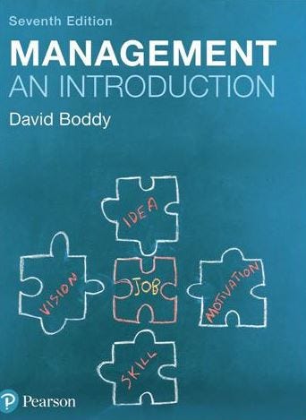 Management: An Introduction 7th Edition, ISBN-13: 978–1292088594 | by ...