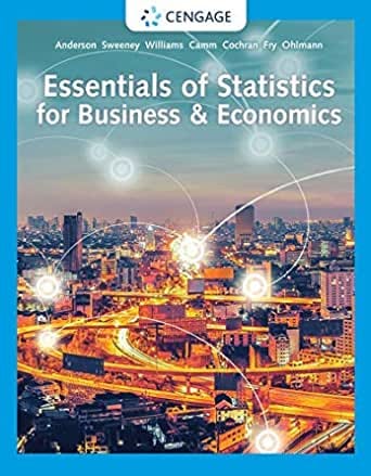 Essentials of Statistics for Business & Economics 9th Edition by David ...