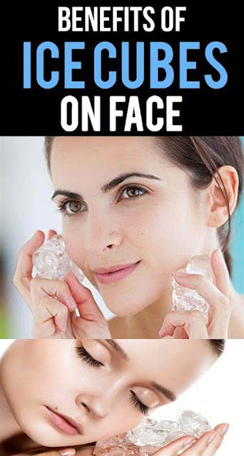 You Must Know Benefits Of Ice Cubes On Face - Nannie Welch - Medium