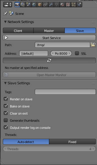 Blender 2.79 cluster with Docker. In order to use speedup the render ...