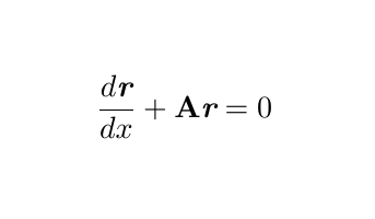A Matrix Differential Equation. How we can approach and solve… | by ...