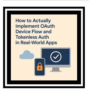 How to Actually Implement OAuth Device Flow and Tokenless Auth in Real-World Apps | by Sneha ...