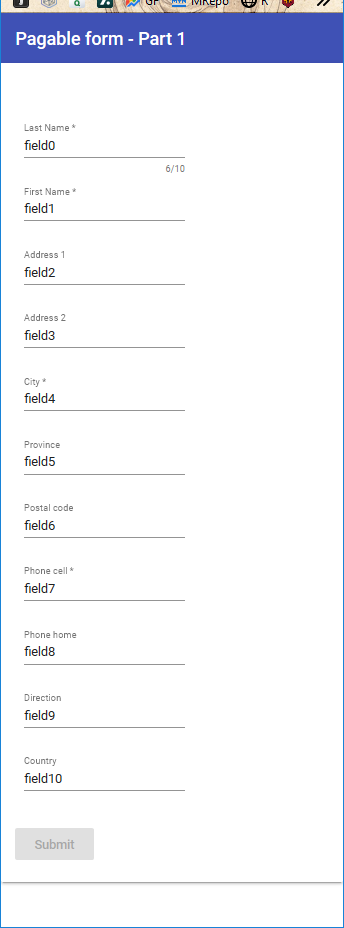 Create a pagination form with Angular-Part 1 | by Anil Amarakoon | Medium