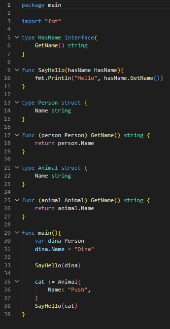 Go-Lang 18 — Interface & Empty Interface | by Artadina Septiani | Medium