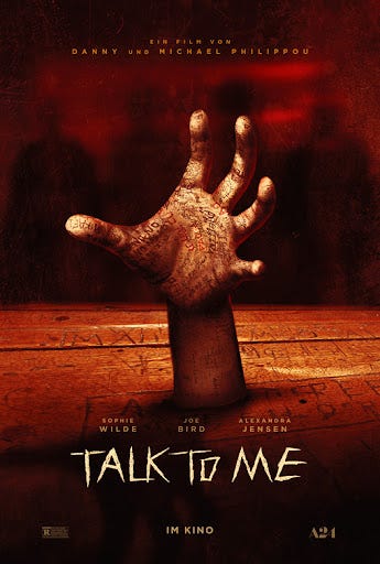 Review: “Talk to Me” | Diabolical Horror from Down Under | by Eric Warren | Pantheon of Film ...